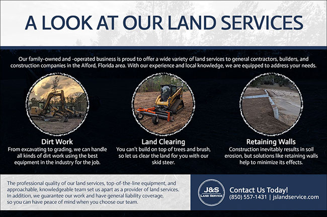 A Look at Our Land Services [infographic] | J&S Land Service